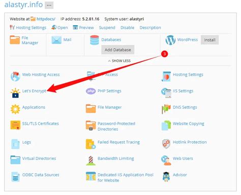Plesk Lets Encrypt Plesk Panelde Lets Encrypt Aktivasyonu
