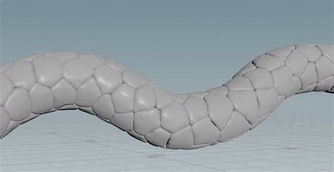 trying to stretch voronoi fracture along polywire r houdini