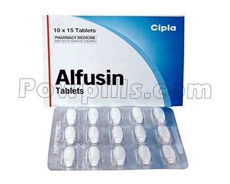 Alfusin 10 Mg Pills Buy Medicines Online At Powpills Usa