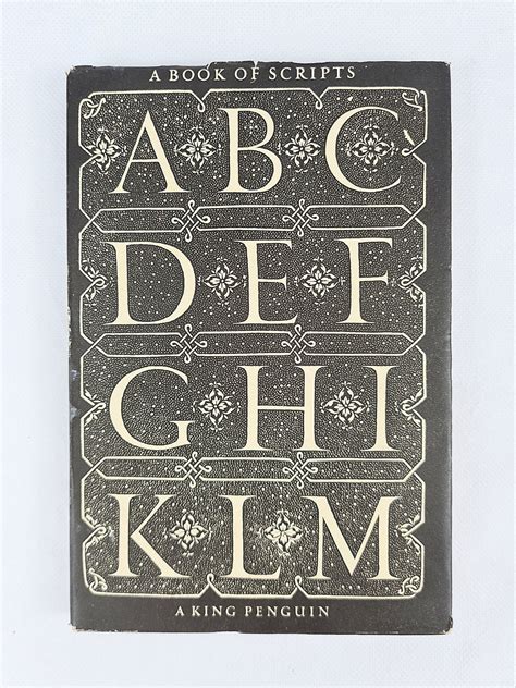 A Book Of Scripts Alfred Fairbank Thevintagebookcompany