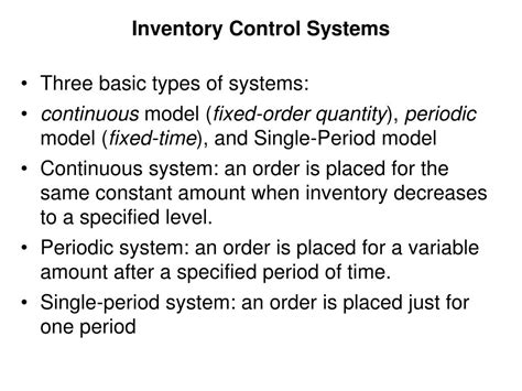 Ppt Stochastic Inventory Modeling Powerpoint Presentation Free Download Id253020