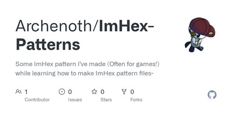 Github Archenothimhex Patterns Some Imhex Pattern Ive Made Often
