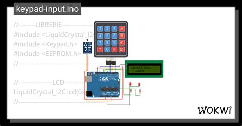 Keypad O Wokwi Esp32 Stm32 Arduino Simulator