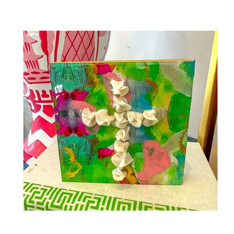 Abstract Resin Cross 1 Georgette Monaghan Art