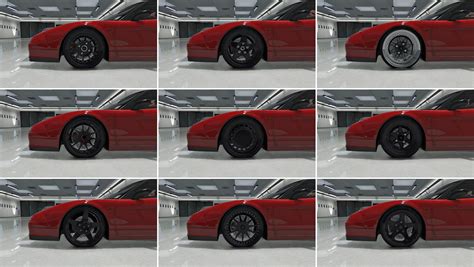 Stretched Tire Wheel Pack Gta5