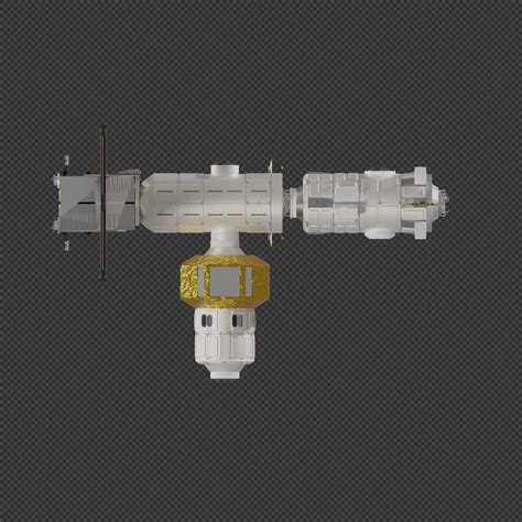3d Lunar Gateway Space Station Model Turbosquid 2131442