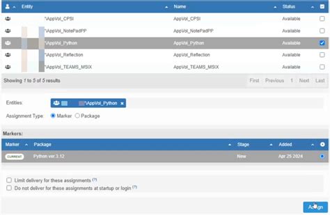 Application Packaging And Delivery Of An Msix Application Omnissa