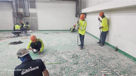 Epoxy Self Leveling With Moisture Barrier Thk 3 Mm รับทำพื้นอุตสาหกรรม ระบบพื้นอีพ็อกซี่