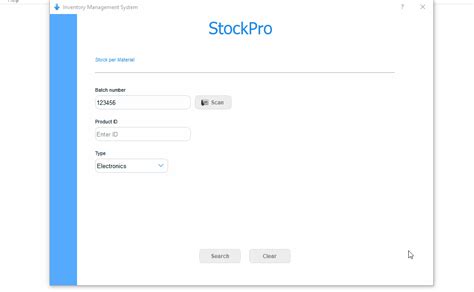 GitHub GovindaJR InventorySystem