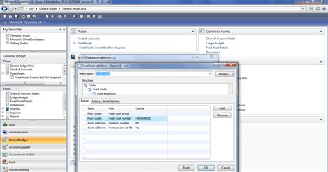 fixed assets addition process in dynamics ax 2009 microsoft dynamics