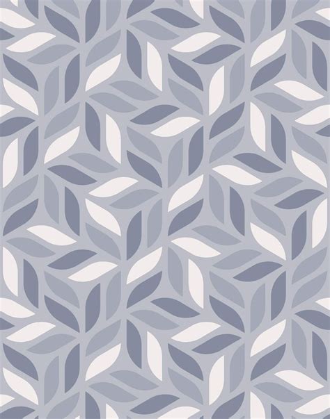 Geometric Leaf Pattern Wallpaper Bobbi Beck Geometric Pattern Wallpaper Geometric Triangle