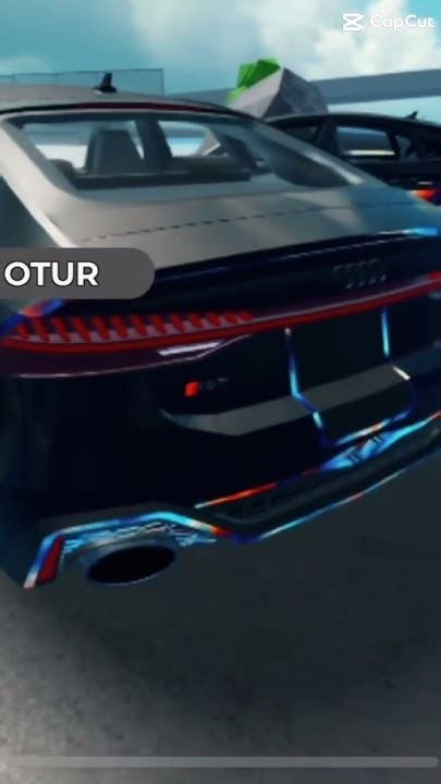 Roblox Cdt Audi Rs7 Collector Edition Edit🔥🏎️ Shorts Roblox Fyp