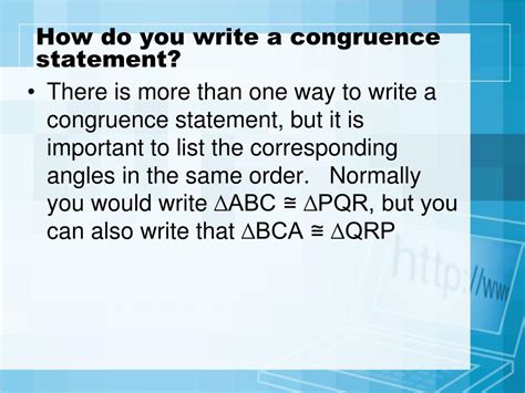 PPT 4 2 Congruence Triangles PowerPoint Presentation Free Download ID 5595046