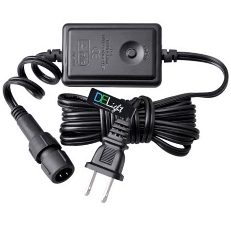 Delight 9ft 2 Wire Multi Flashing Controller Power Cord 110v Led Neon