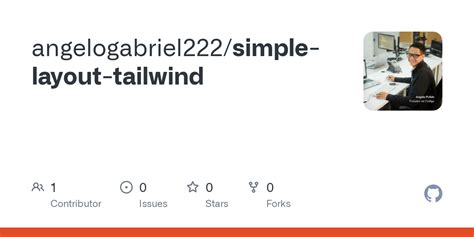 Github Angelogabriel222simple Layout Tailwind