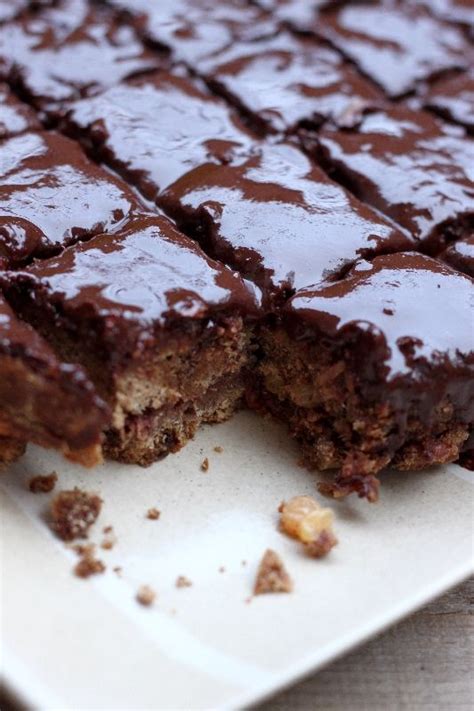 Постен сладкиш с ябълки и шоколадова глазура Десерты Кулинария Веганы