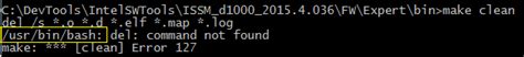 Windows Makefile Error Make E2 The System Cannot Find The File Specified Stack Overflow