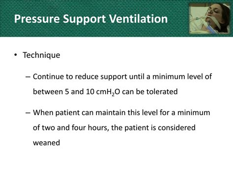Ppt Weaning And Discontinuation Of Ventilatory Support Powerpoint