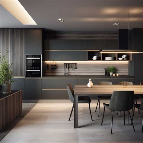 Mastering The Art Of Modern Straight Kitchen Design