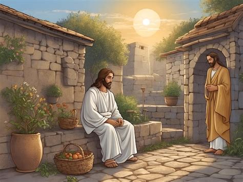 Premium Ai Image An Illustration Of Jesuss Kindness