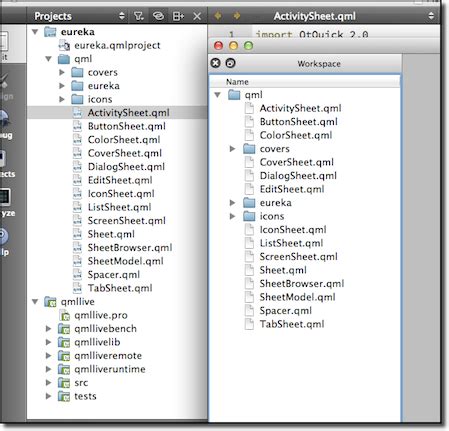 Usage QML Live
