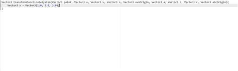 Solved Write A Function TransformCoordinateSystem Which Chegg