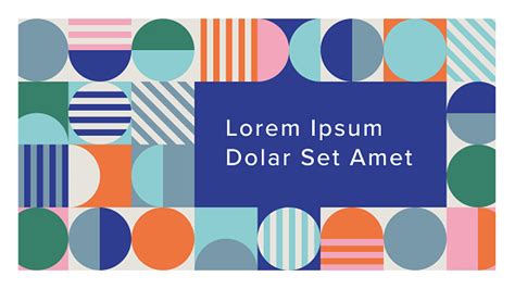 추상 기하학적 그래픽을 갖춘 현대적인 프리젠 테이션 제목 슬라이드 디자인 레이아웃 형판에 대한 스톡 벡터 아트 및 기타 이미지 형판 Slide Show