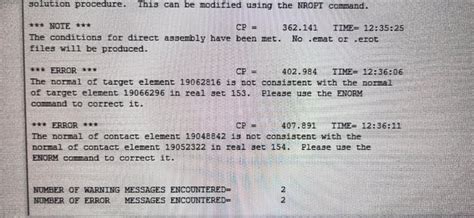 Remote Displacement Ransys