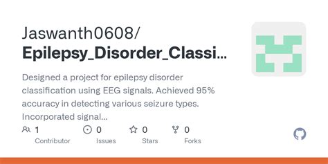 GitHub Jaswanth Epilepsy Disorder Classification Using EEG Signals Designed A Project For