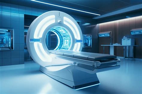 核磁共振ct扫描机器医疗仪器摄影图 花瓣网