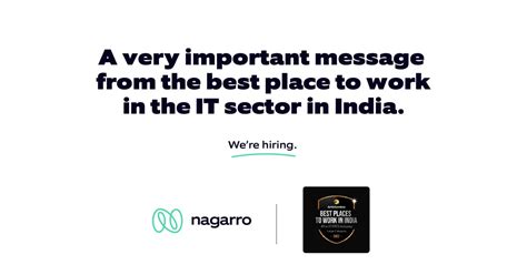 nagarro on linkedin we are hiring