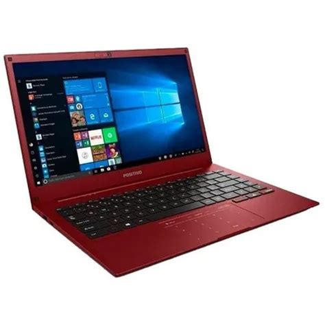 Notebook Positivo Motion Plus Vermelho Q B Intel Atom