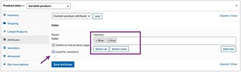 How To Create Product Variations In Woocommerce