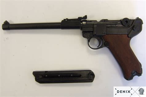 Luger P08 Artillery Model Germany 1898 M 1145 Pistols World War I And Ii 1914 1945 Denix