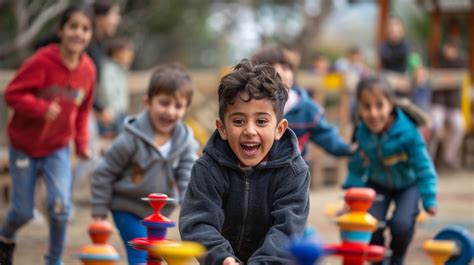 Free Joyful Playground Moment Image Download At Stockcake
