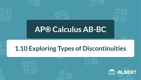 Types Of Discontinuity Ap® Calculus Ab Bc Review Albert Resources