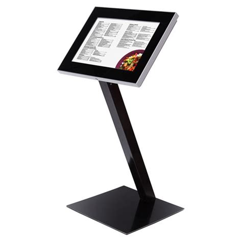 Premium Ultra Modern Led Menu Stand White Light Display