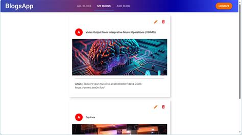 Github Aryanda Blog Frontend The Client Side App For Blog Hub Built With Reactjs
