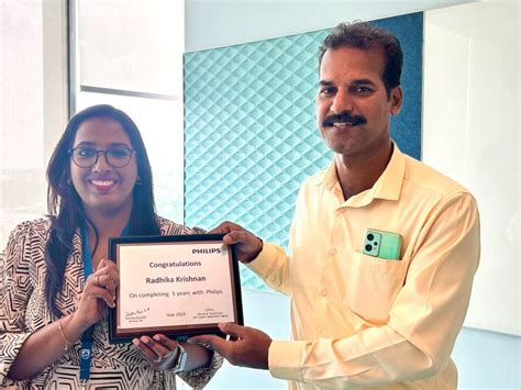 Radhika Krishnan On Linkedin Successful 5 Years In Philips