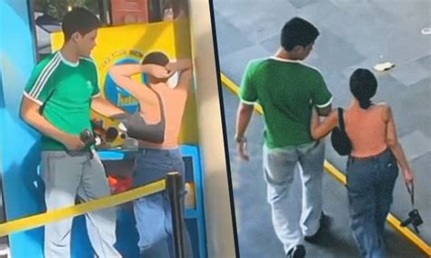 Aktres Todo Hawak Sa Braso Ng Aktor Habang Nasa Mall Andrea At Kyle Obyus Na Magdyowa Na