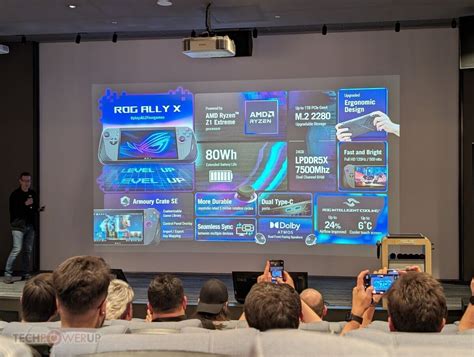 Asus Announces The Rog Ally X Improved Performance Ergonomics And Battery Life Techpowerup