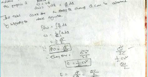 Energy Stored In Capacitor And Effect Of Dielectric On It Iit Jee And