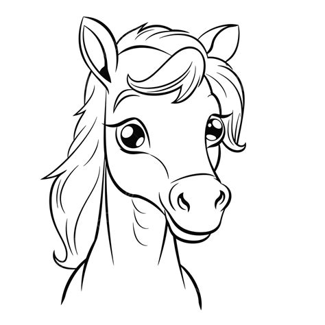 Horse Drawing Page At Douglas Jacobson Blog