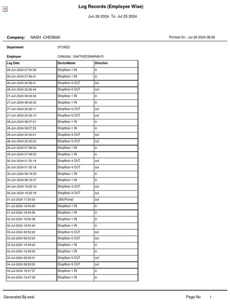 Log Records Pdf Business Home And Garden