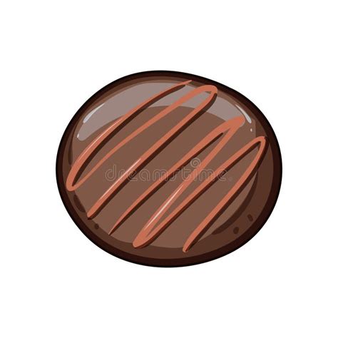 Shortbread Biscuit Cookie Cartoon Vector Illustration Stock Illustration Illustration Of