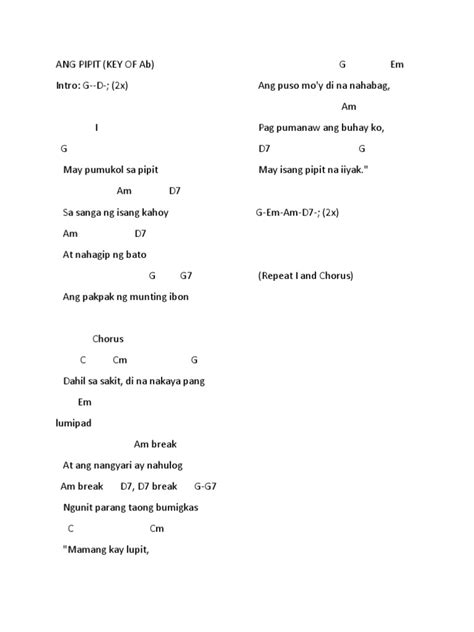 Ang Pipit Pdf