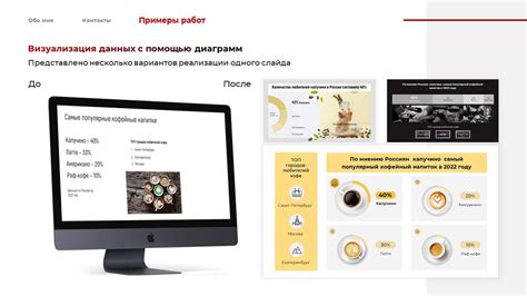 Дизайн презентаций портфолио Behance