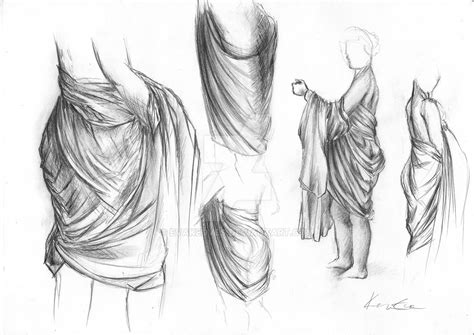 Cloth Study By EvaKedves On DeviantArt
