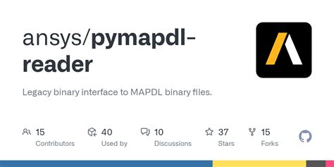 Github Ansys Pymapdl Reader Legacy Binary Interface To Mapdl Binary Files