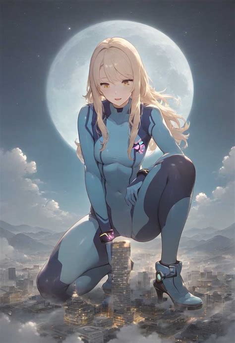 Ai Giantess Samus By Tshufengvaj On Deviantart